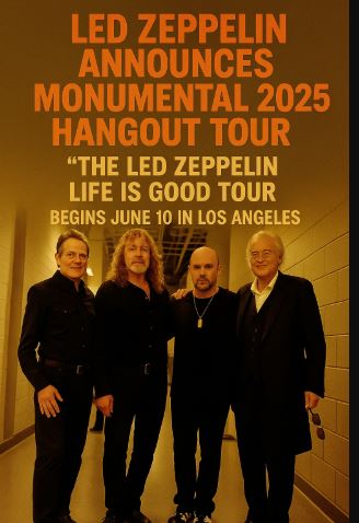 Led Zeppelin Announces Monumental 2025 Hangout Tour: “The Led Zeppelin Life is Good Tour” Begins ...